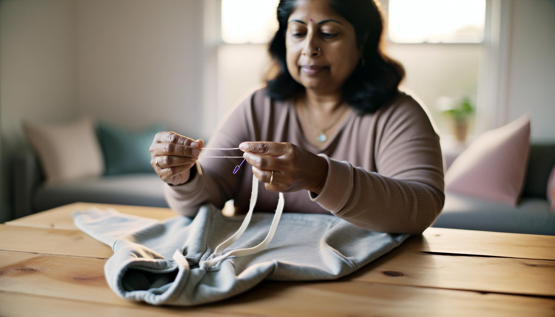 How To Get Sweatshirt String Back In: Threading Made Easy ...